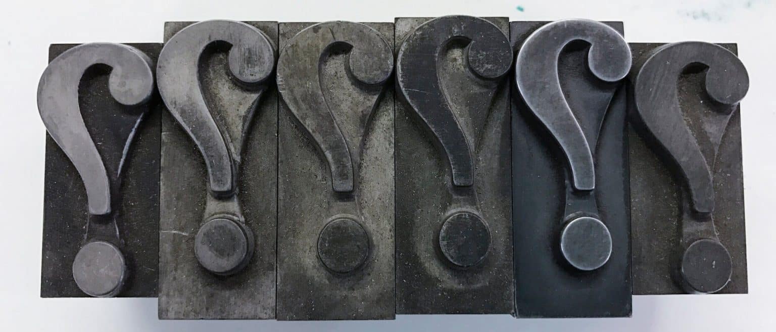 The history/origin of the question mark - Where did it come from?