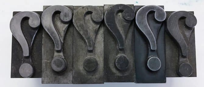 The history/origin of the question mark - Where did it come from?